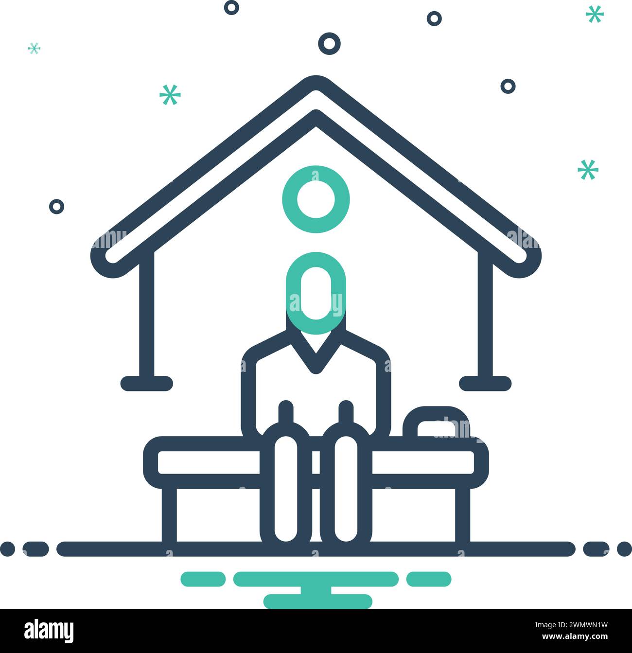 Isolation and loneliness Cut Out Stock Images & Pictures - Alamy