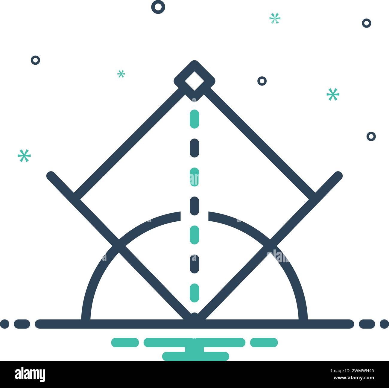 Icon for baseline,diagram Stock Vector Image & Art - Alamy