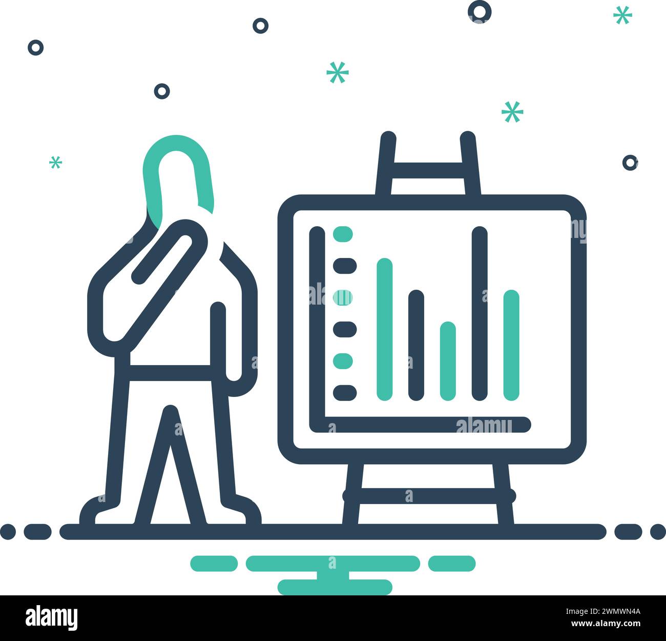 Icon for projection,estimate Stock Vector Image & Art - Alamy