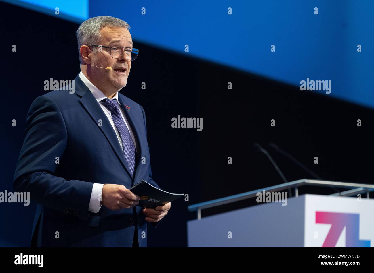 Munich, Germany. 28th Feb, 2024. Jörg Dittrich, President of the German ...