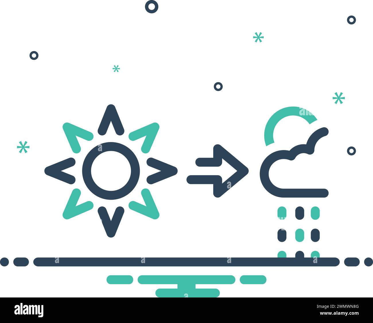 Meteorology weather climate change Stock Vector Images - Alamy