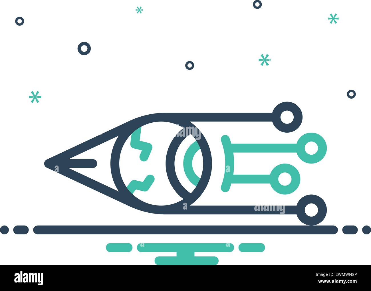 Icon for optics,fiber Stock Vector Image & Art - Alamy