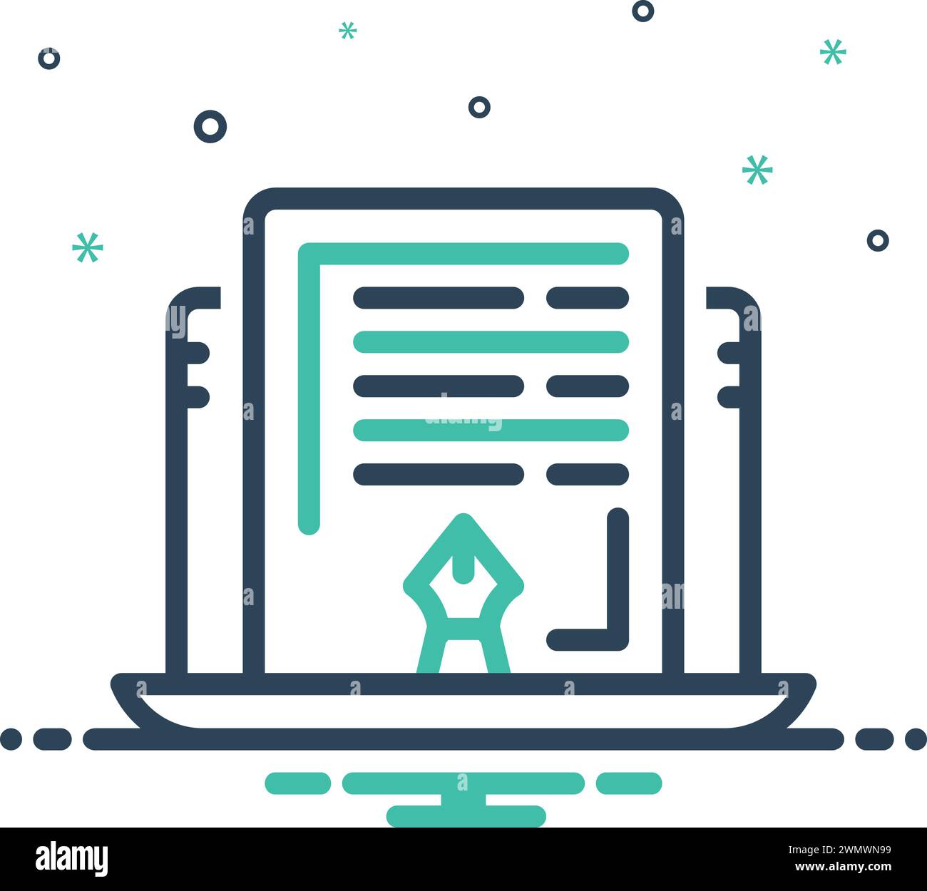 Article report Stock Vector Images - Alamy