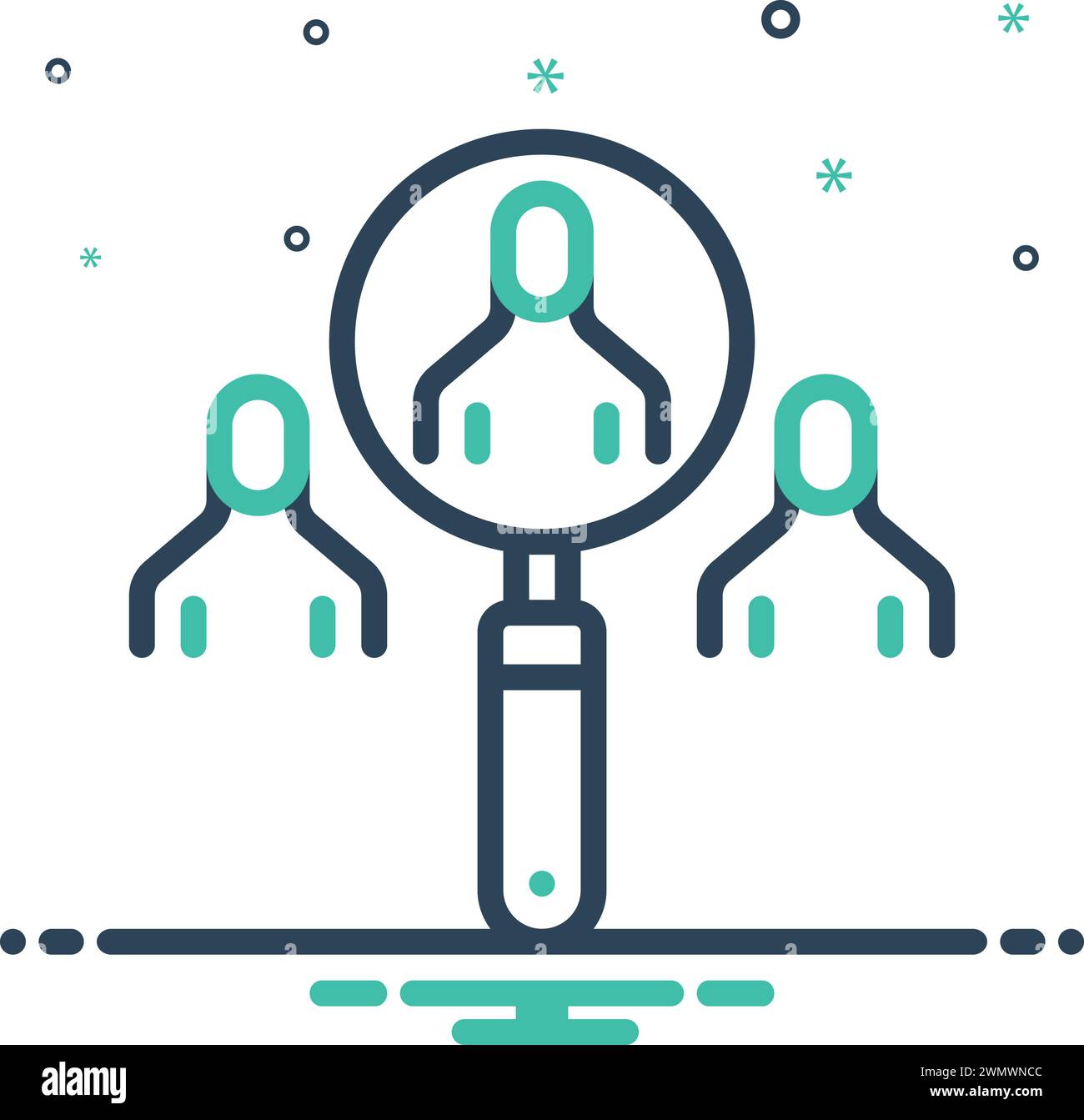 Icon for identify,discern Stock Vector Image & Art - Alamy