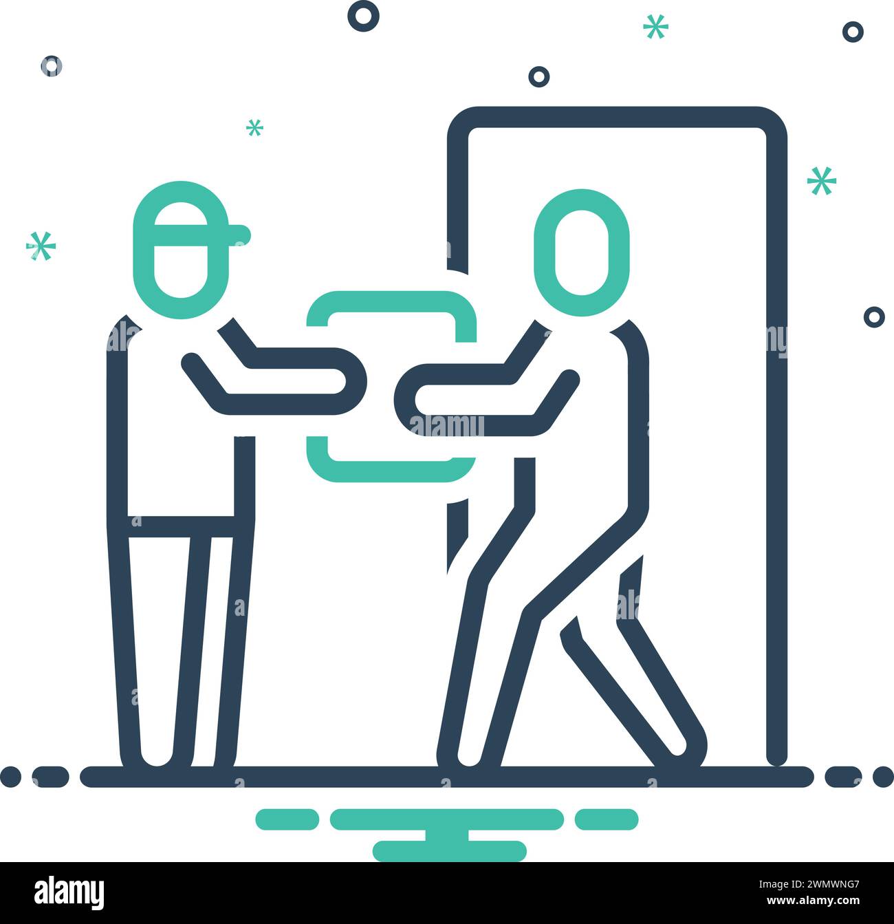 Guy receiving Stock Vector Images - Alamy