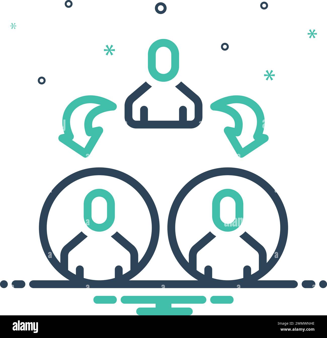 Referral icon Stock Vector Images - Alamy