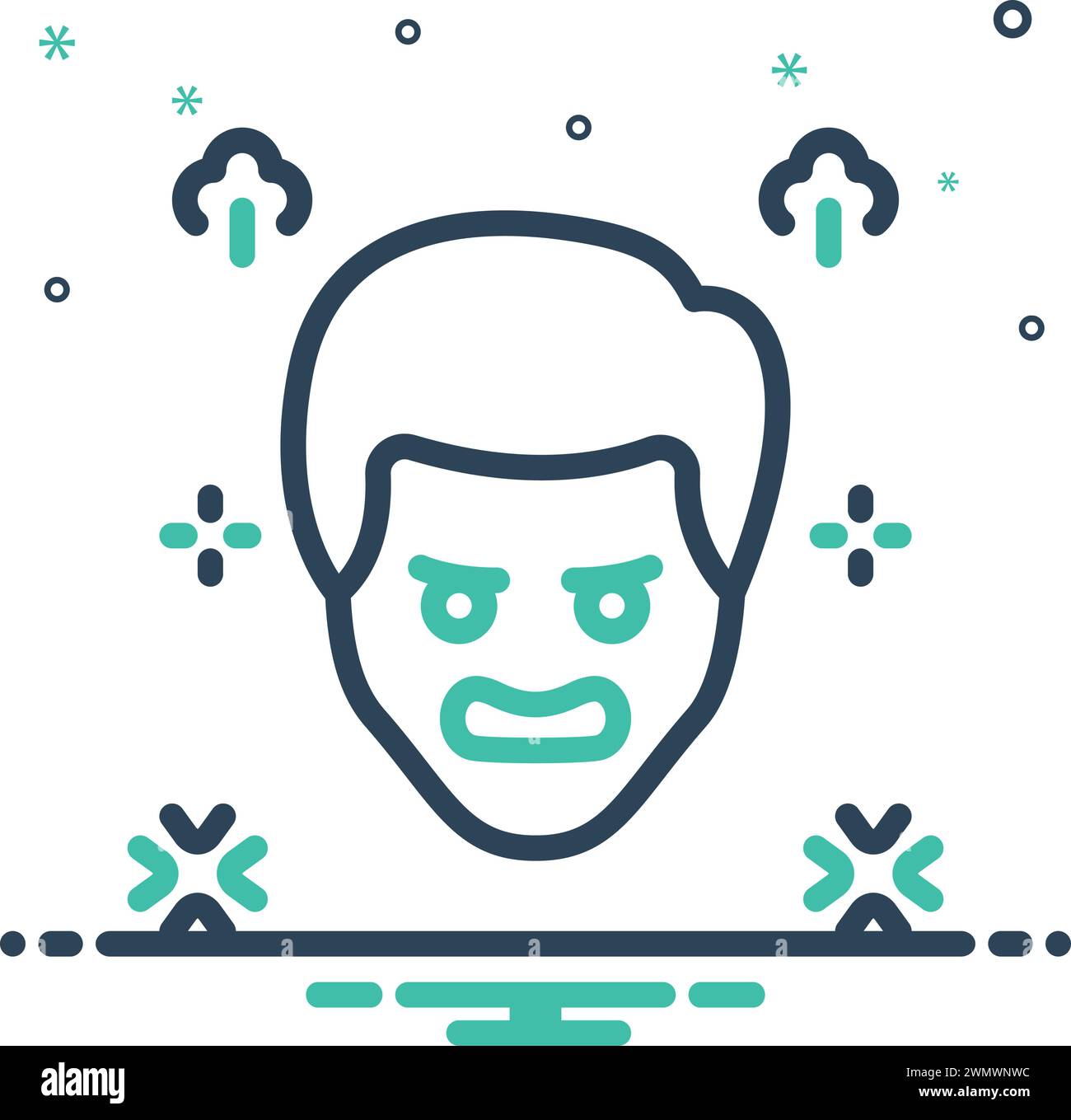 Resentful vector vectors hi-res stock photography and images - Alamy