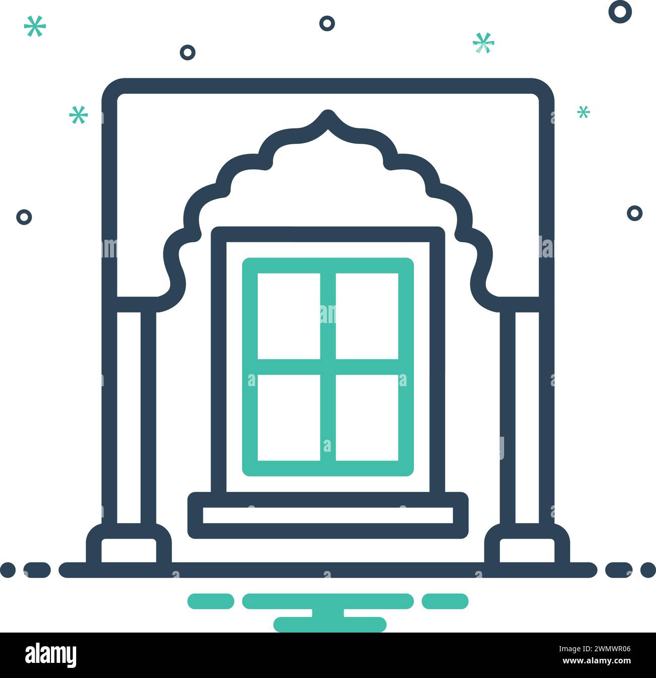 Icon for windows,architecture Stock Vector Image & Art - Alamy