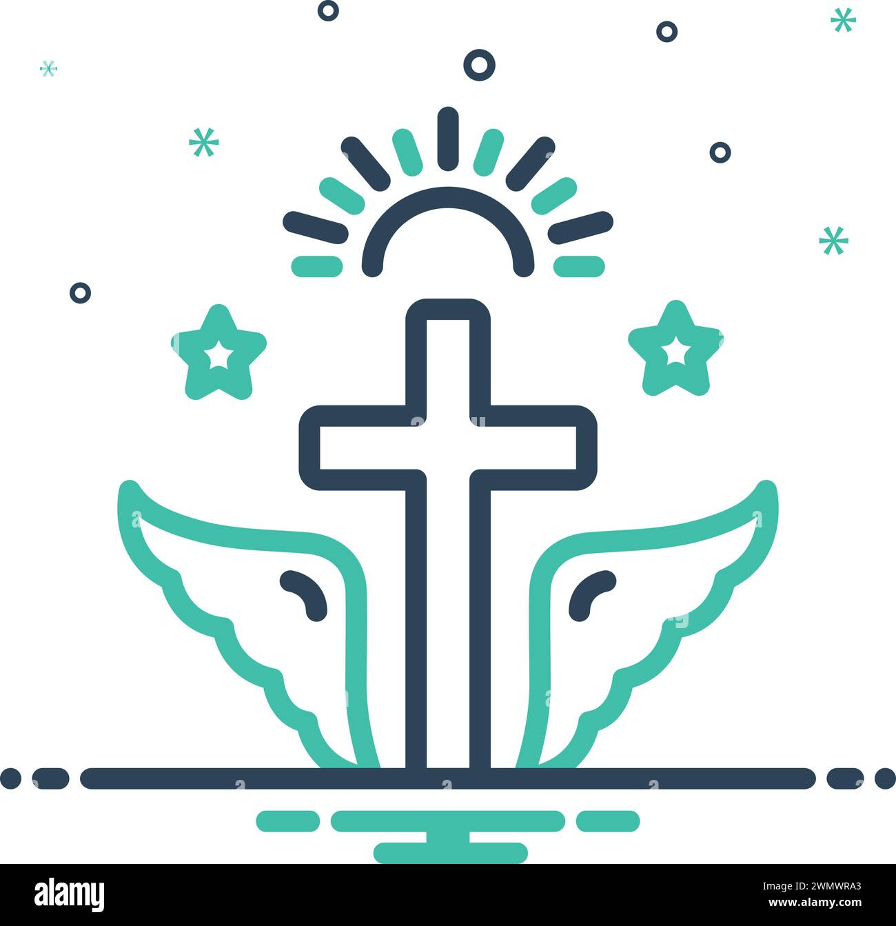 Faith and christianity Stock Vector Images - Alamy