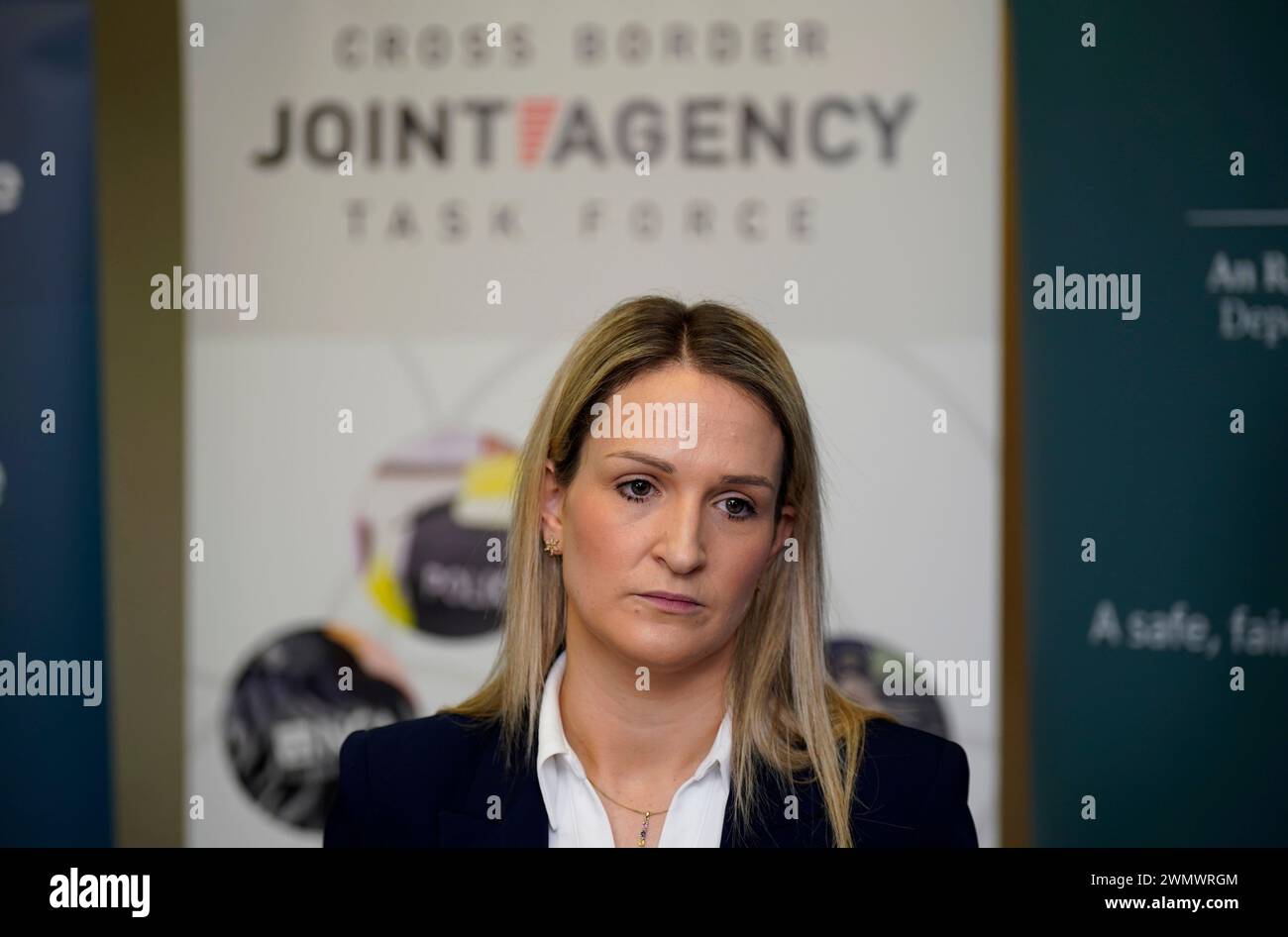 Minister for Justice Helen McEntee during the 2024 Cross Border Police ...