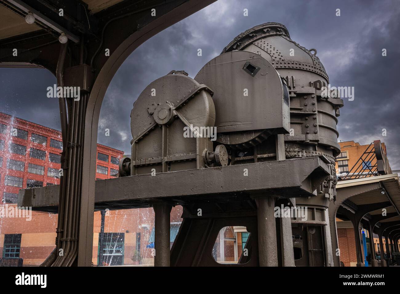 This 10-ton Bessemer Converter, an exhibit at Pittsburgh's shopping ...