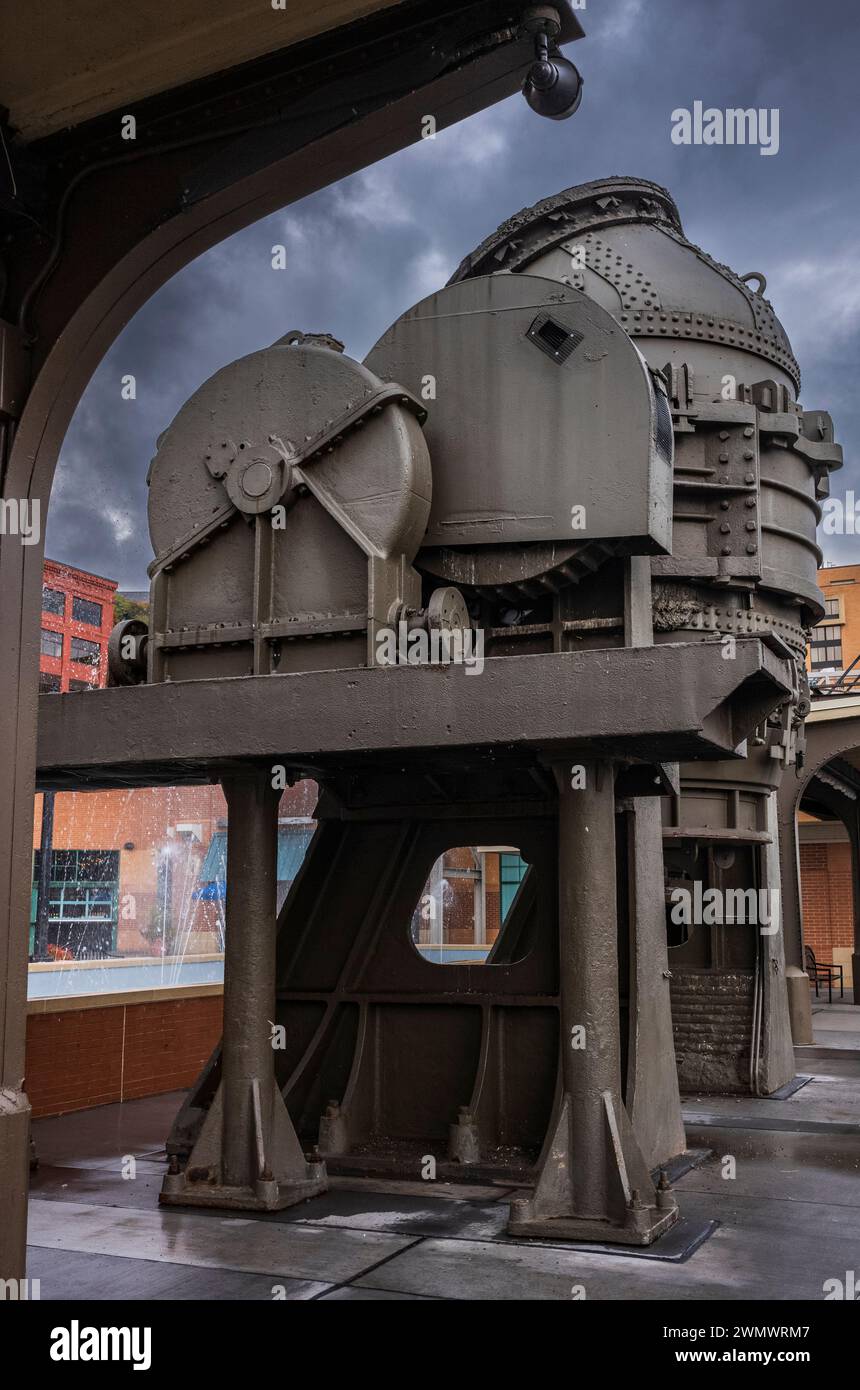 This 10-ton Bessemer Converter, an exhibit at Pittsburgh's shopping ...