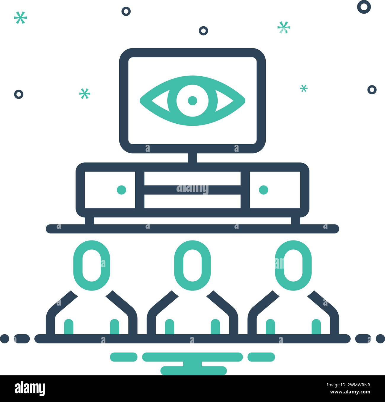 The observer logo Stock Vector Images - Alamy