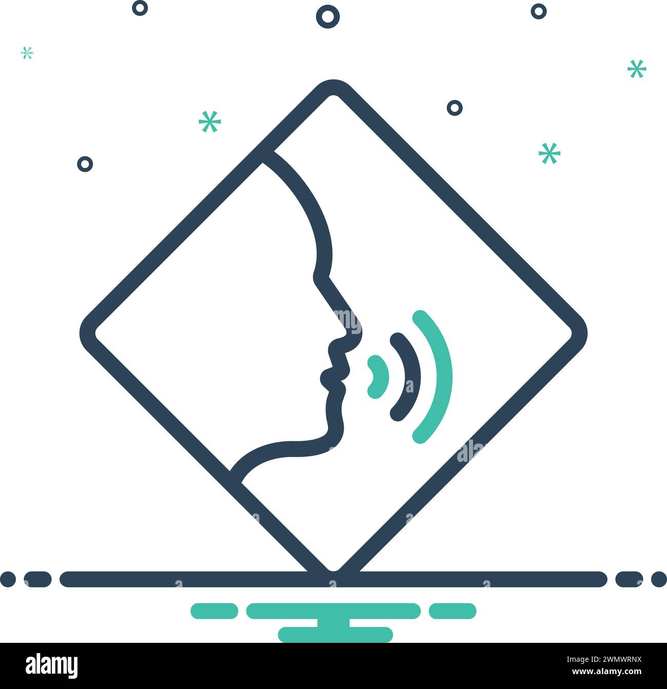 Icon for speak,convey Stock Vector Image & Art - Alamy