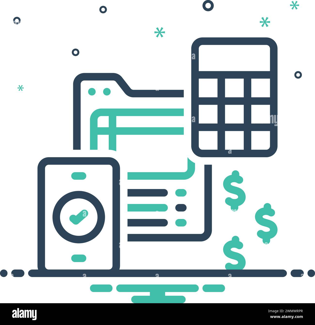 Account payable Stock Vector Images - Alamy