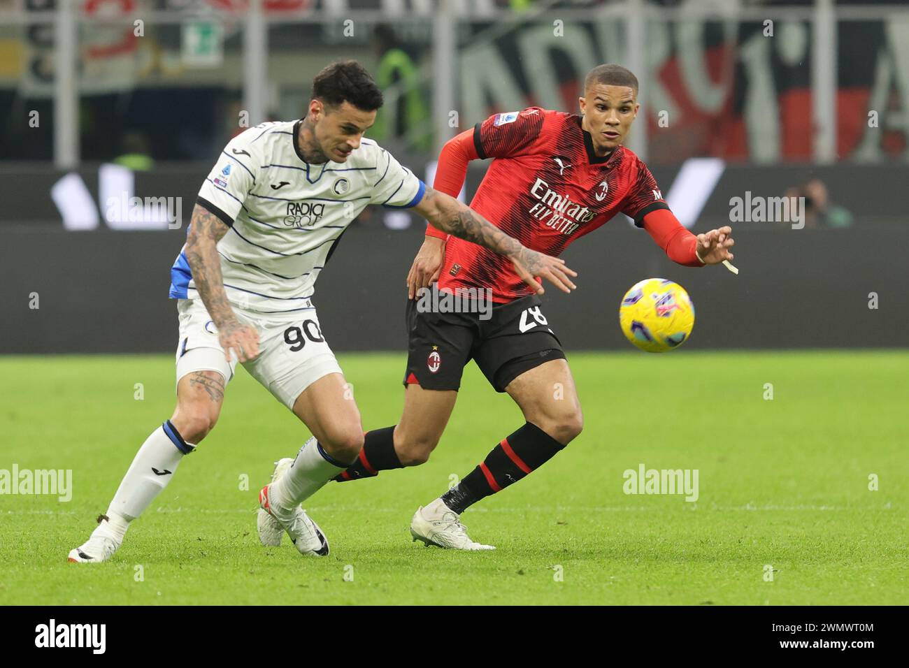 Milano Italy - February 26 2024 - Ac Milan vs Atalanta - serie A 2023/ ...