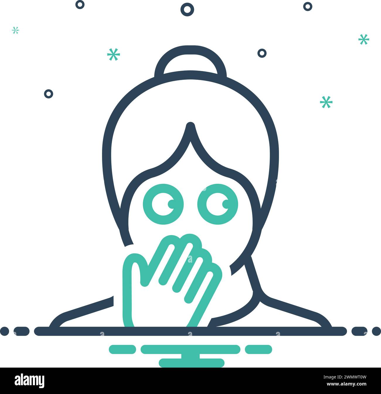 Oops gesture Stock Vector Images - Alamy