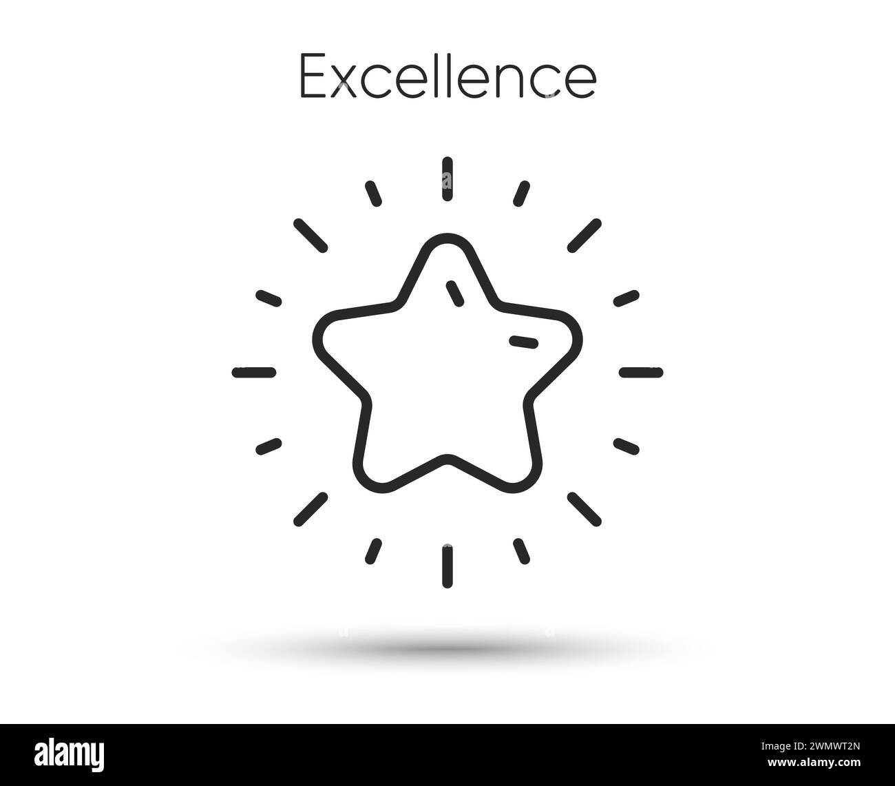 Certificate of excellence Cut Out Stock Images & Pictures - Alamy
