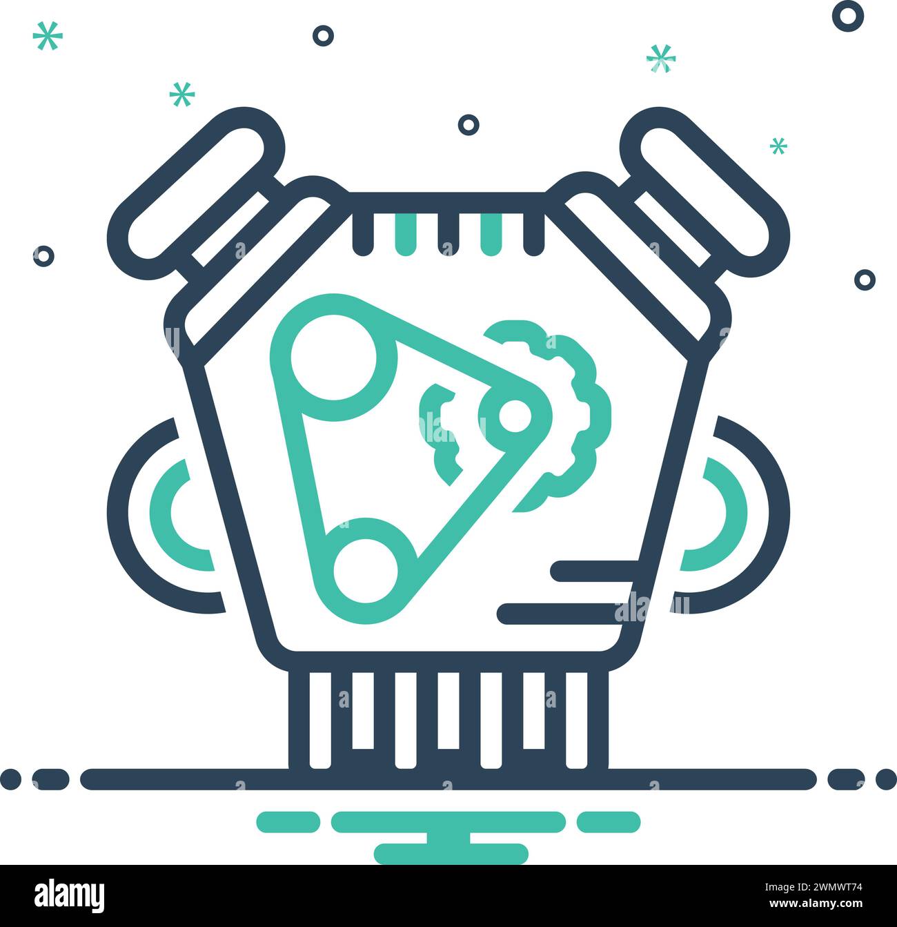 Icon for engines,motor Stock Vector Image & Art - Alamy