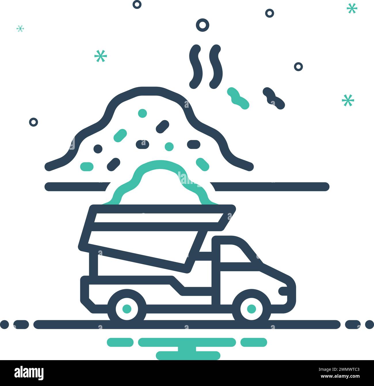 Icon for dump,garbage Stock Vector Image & Art - Alamy