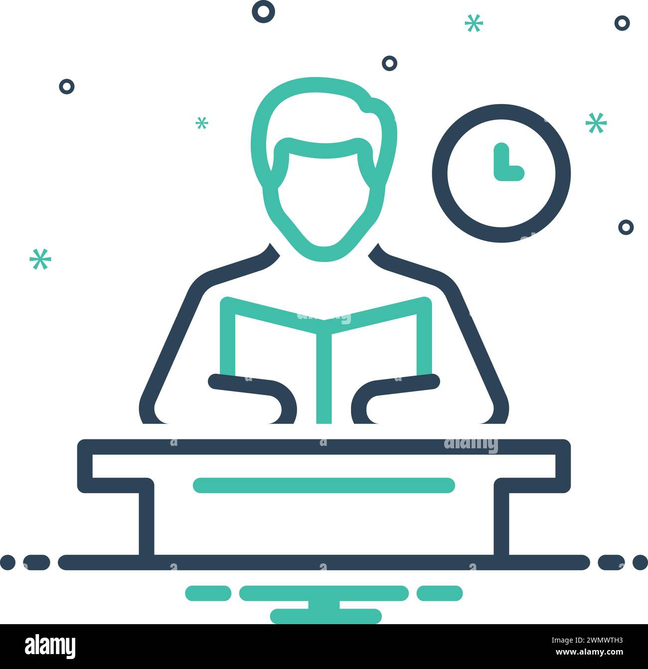 Icon for preparation,education Stock Vector Image & Art - Alamy