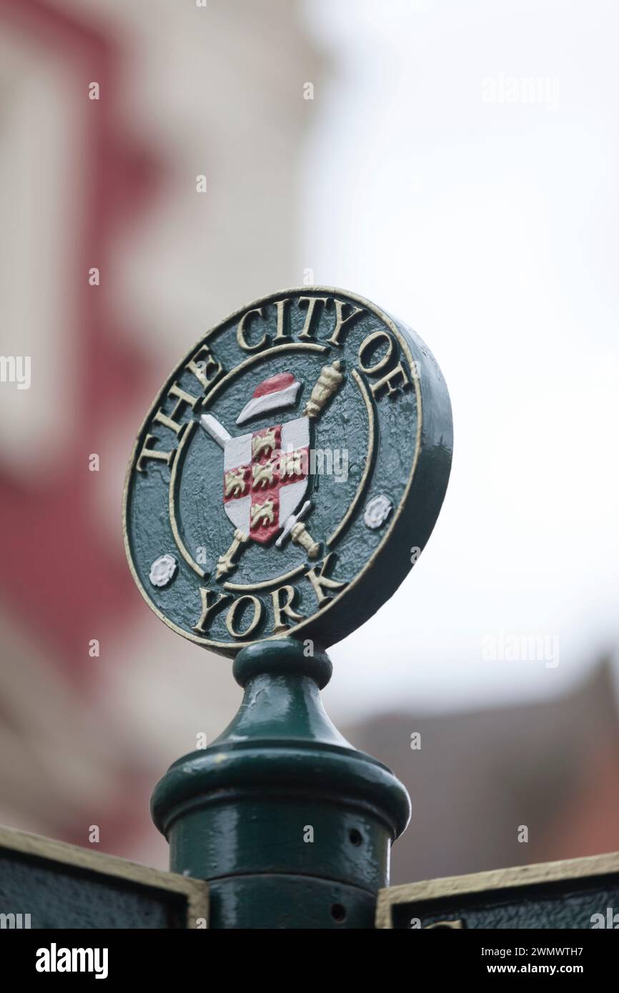 Coat of arms of the city of york hi-res stock photography and images ...