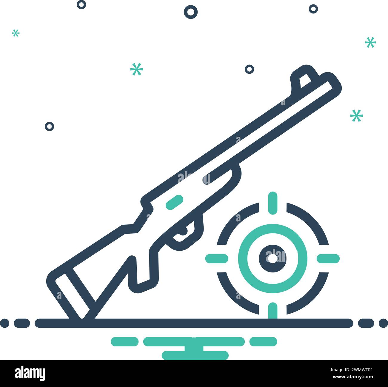 Icon for hunting,shooting Stock Vector Image & Art - Alamy