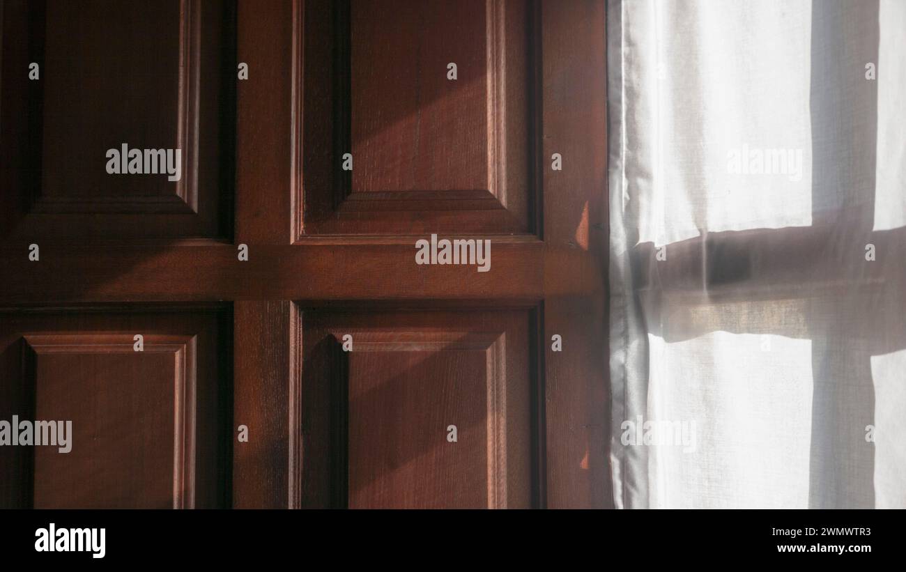 Curtain shutter hi-res stock photography and images - Alamy