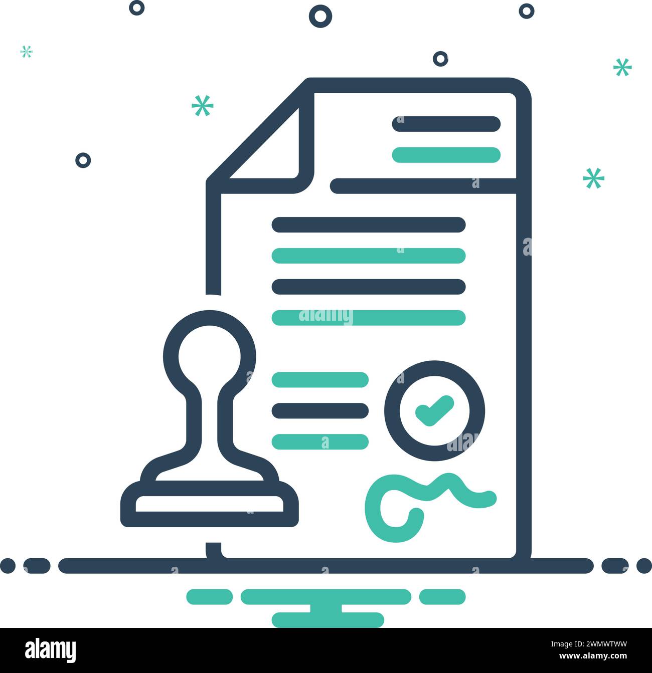 Icon for assumption,permit Stock Vector Image & Art - Alamy