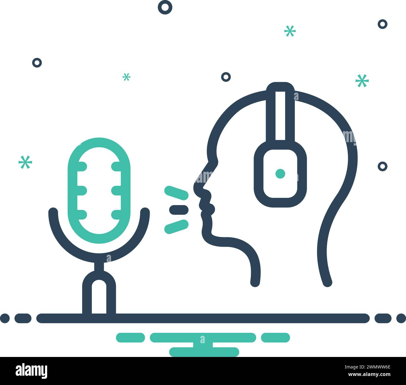 Vocal talent Stock Vector Images - Alamy
