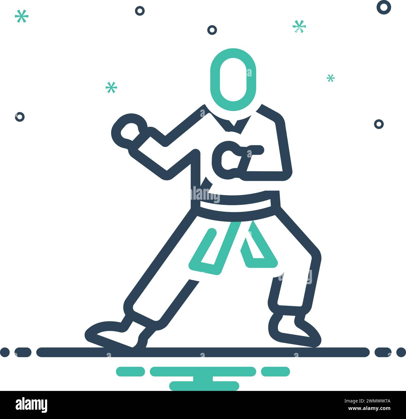 Icon for judo,wrestling Stock Vector Image & Art - Alamy