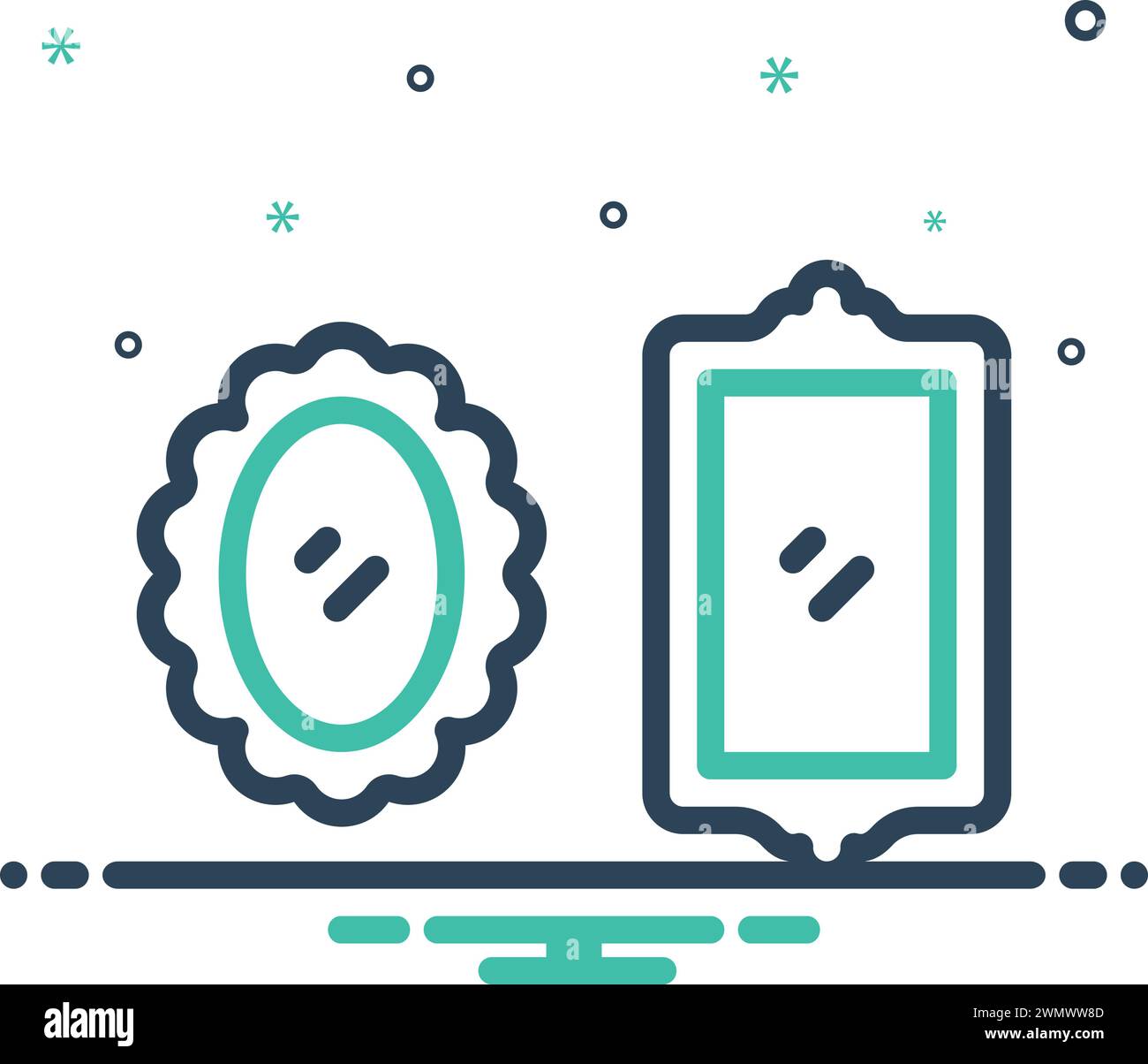 Mirrors Stock Vector Images - Alamy