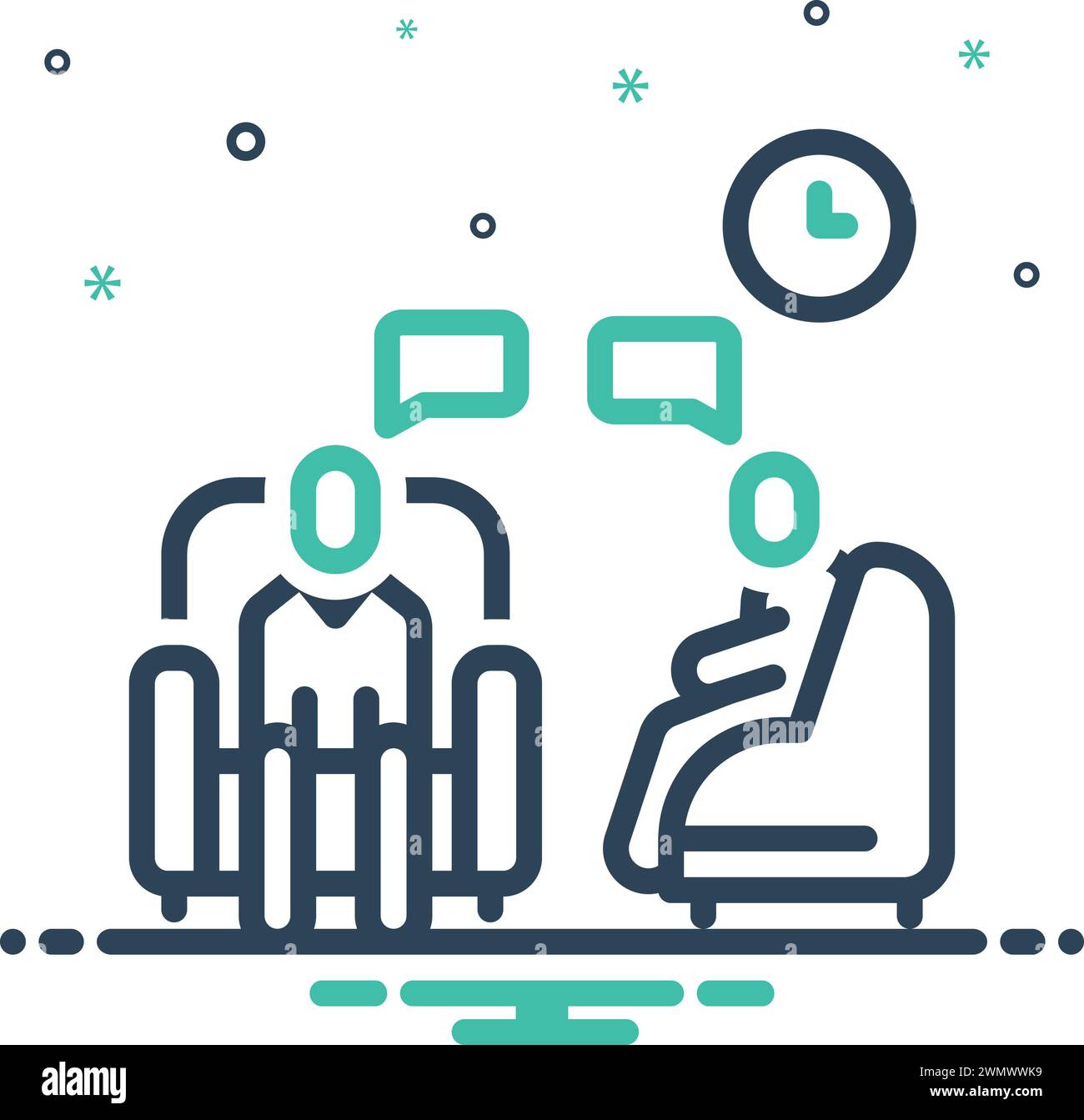 Icon for client,candidate Stock Vector Image & Art - Alamy