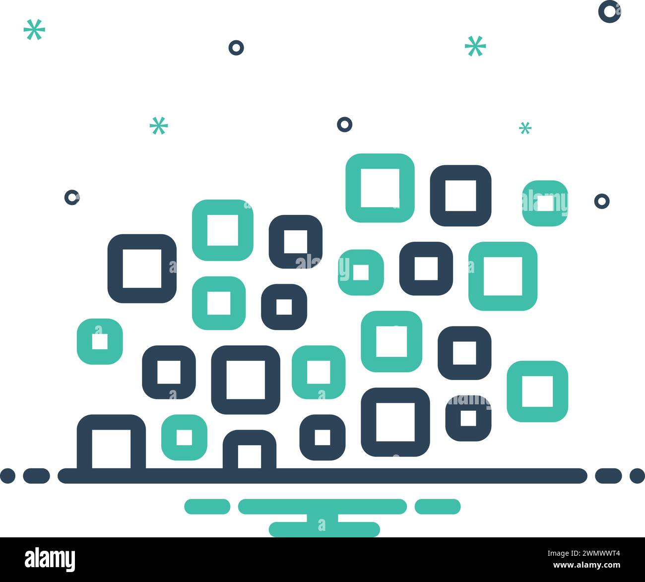 Icon for array,arrangement Stock Vector Image & Art - Alamy