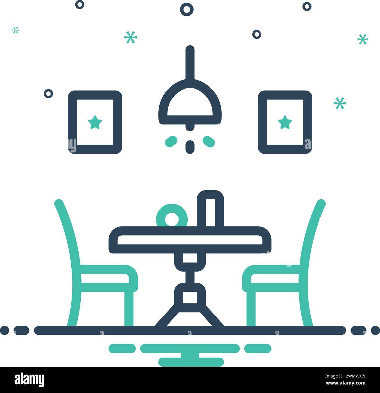 Icon for dining room,dining Stock Vector Image & Art - Alamy