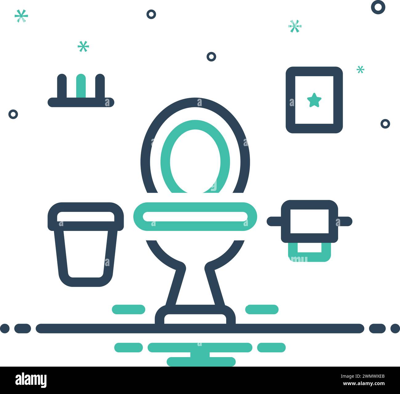 Urinal toilet lavatory Stock Vector Images - Alamy