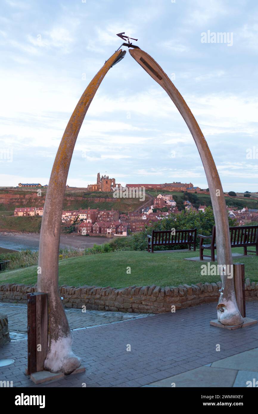 Iconic whale bone arch whitby hi-res stock photography and images - Alamy