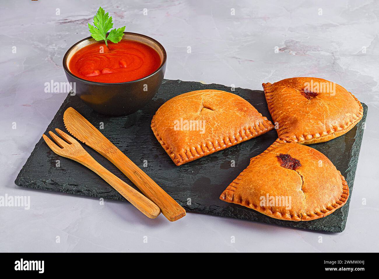 Kitchen bites sauce hi-res stock photography and images - Alamy