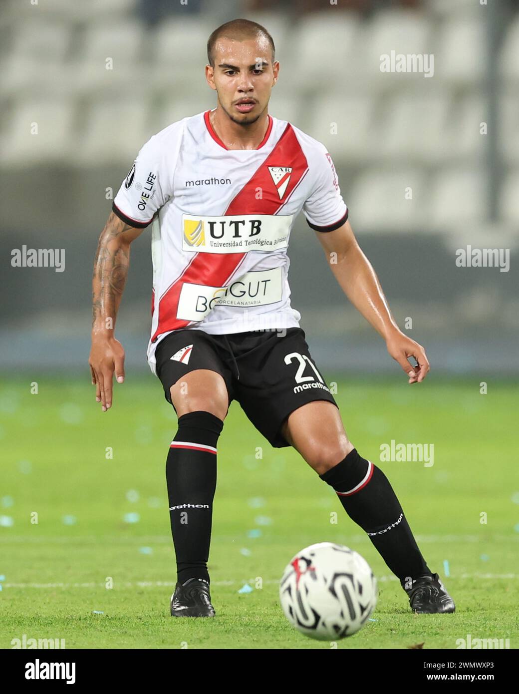 Lima, Peru. 28th Feb, 2024. Robson Matheus of Always Ready during the ...