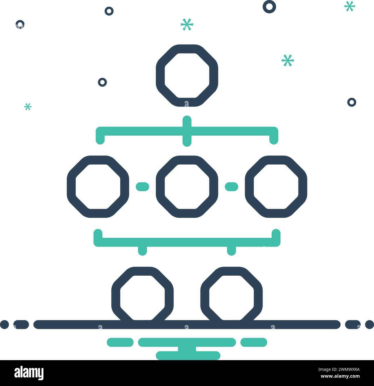 Organizational structures Stock Vector Images - Alamy
