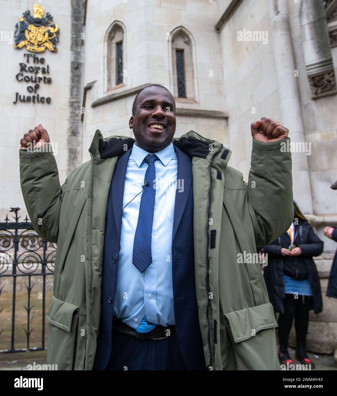 London, England, UK. 28th Feb, 2024. OLIVER CAMPBELL, who has a mental ...