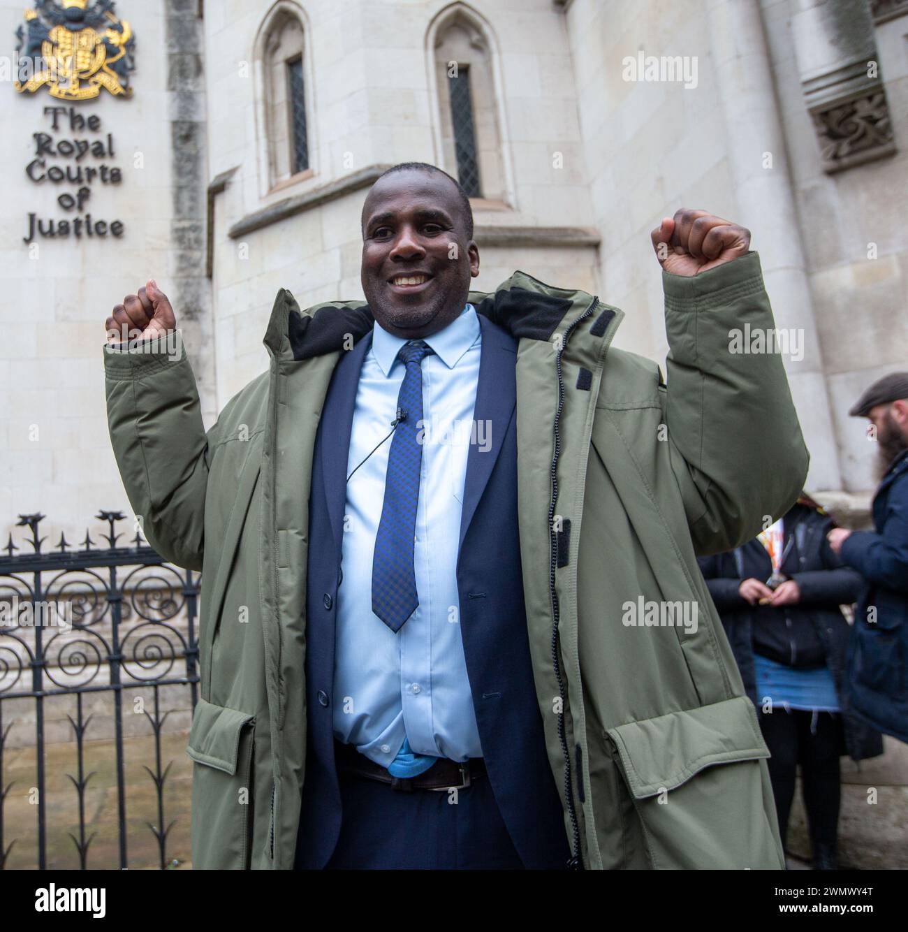 London, England, UK. 28th Feb, 2024. OLIVER CAMPBELL, who has a mental ...