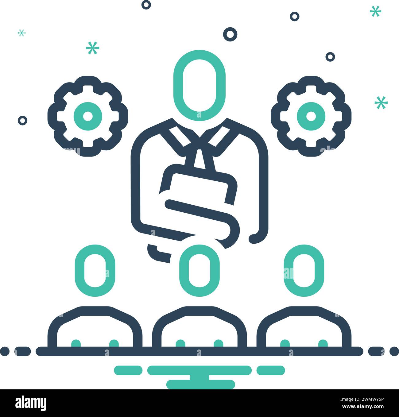 Supervisor manager Stock Vector Images - Alamy