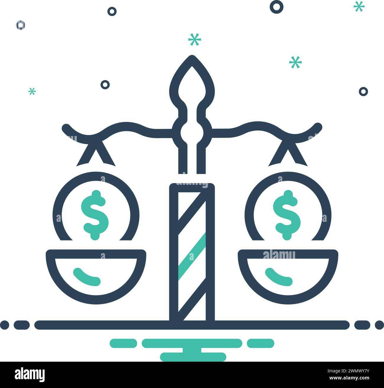 Economic equilibrium Stock Vector Images - Alamy