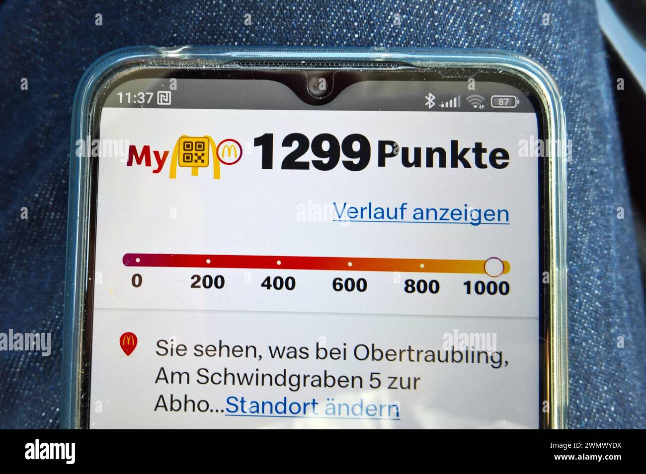 McDonalds Fastfood-Restaurant. Im September 2021 startete McDonald in ...