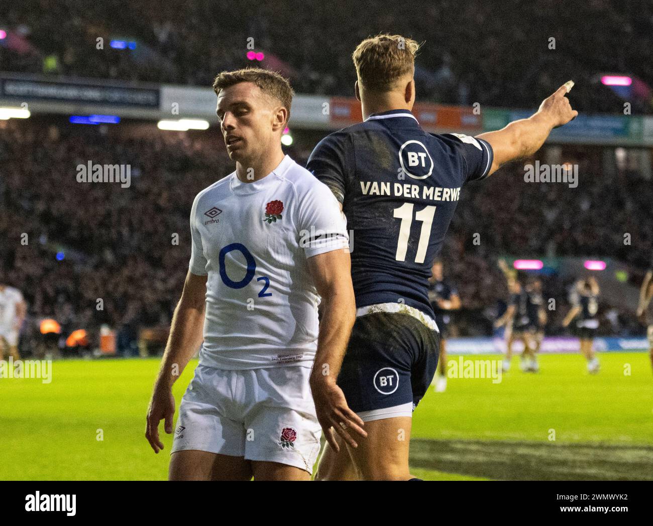 2024 6 Nations Championship - Scotland v England 24/02/2024 Scotland ...