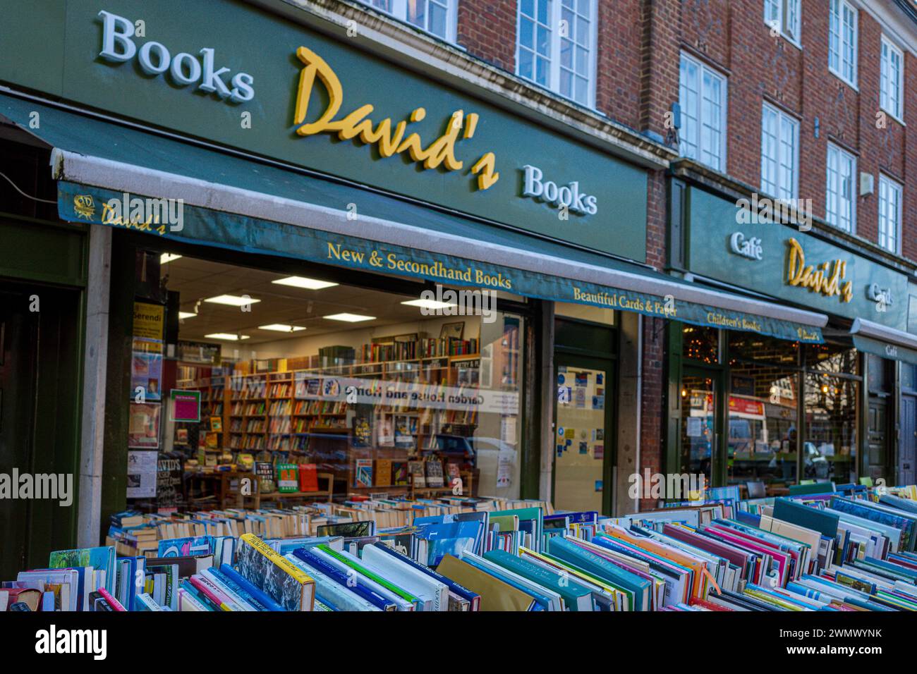 Davids bookstore letchworth hi-res stock photography and images - Alamy