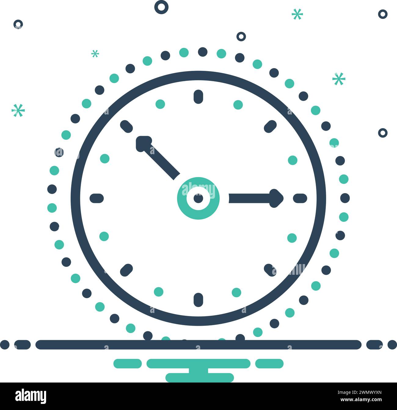 Icon for times,clock Stock Vector Image & Art - Alamy