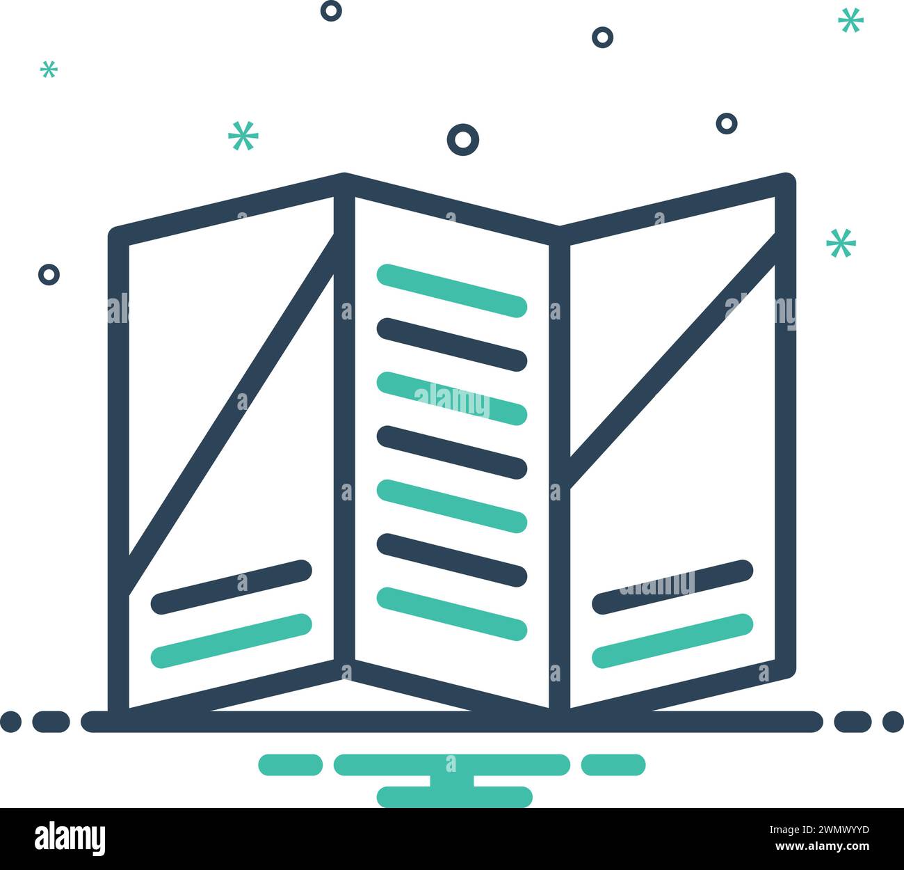 Icon for brochure,booklet Stock Vector Image & Art - Alamy