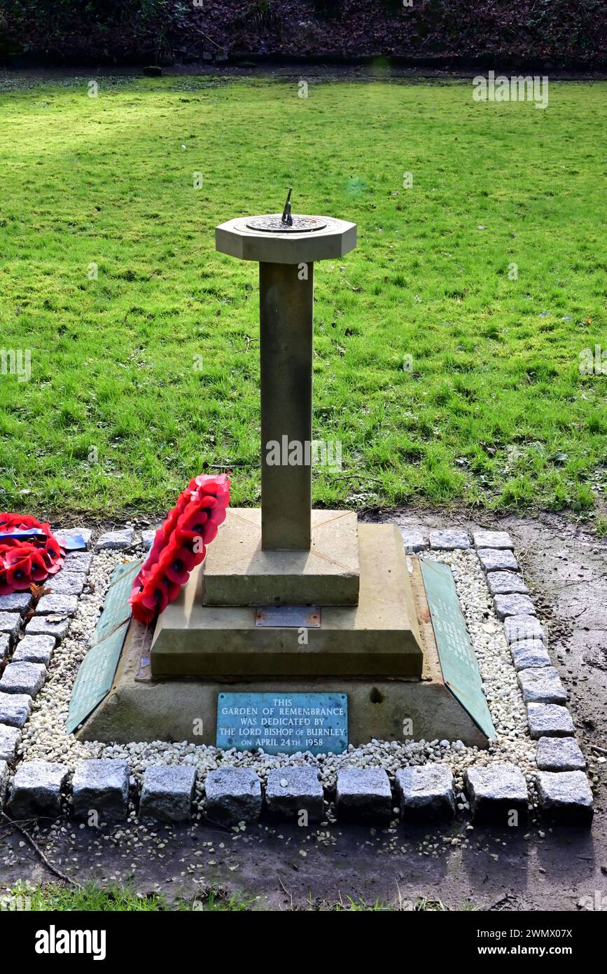 Around the UK - Memorial Garden - A stroll around Withnell Fold Village ...